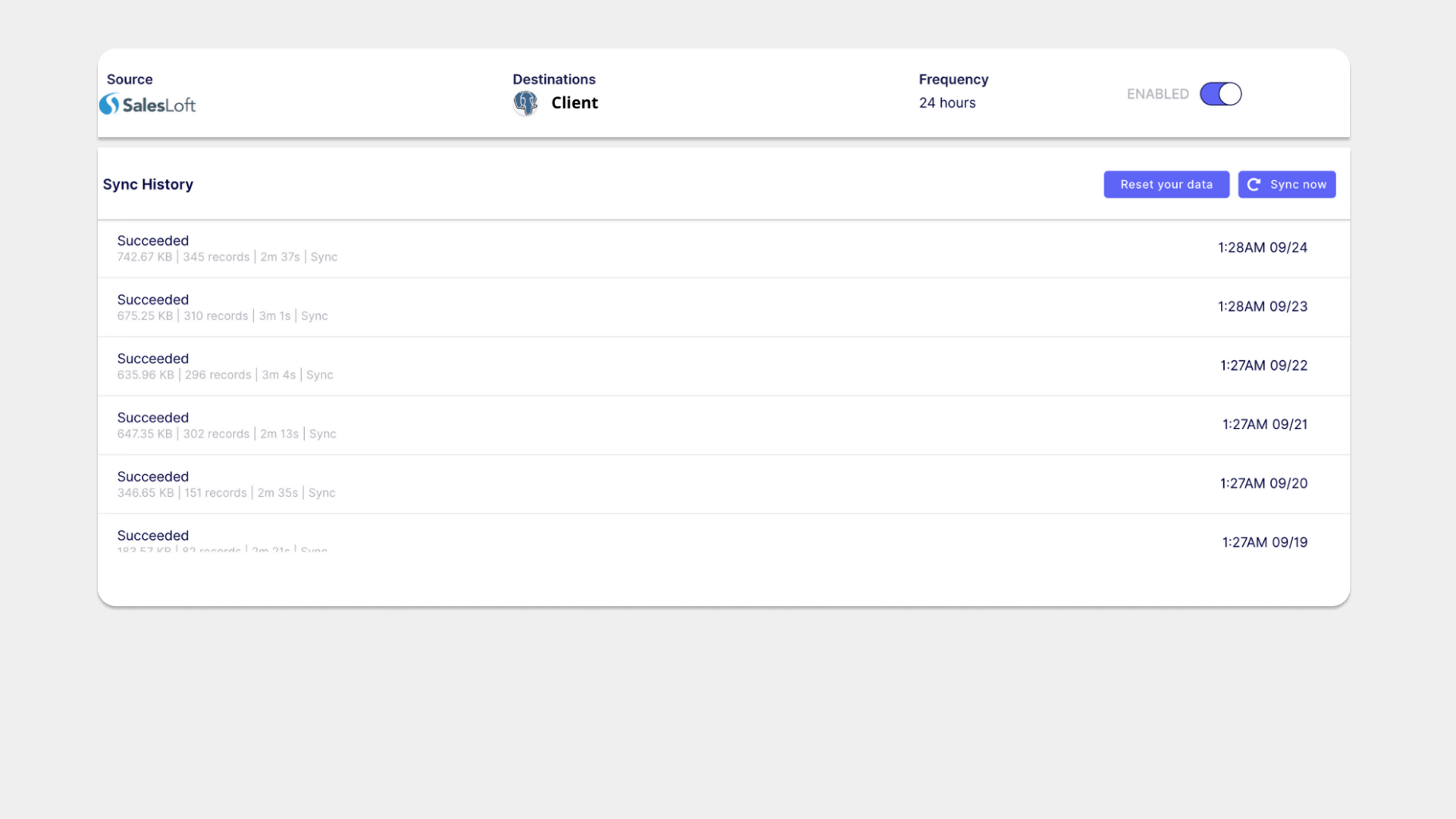 ElevateHQ - Integration with Salesloft